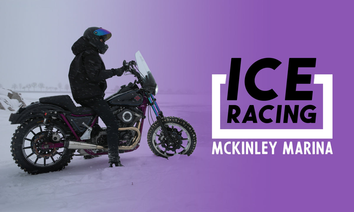 Milwaukee, WI. Ice Racing – Old Bike Barn