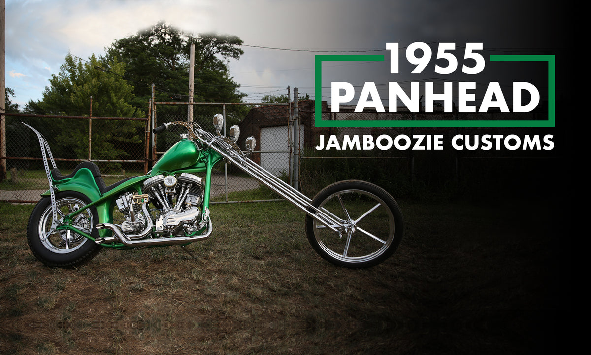 Jamboozie Customs 1955 HD Panhead – Old Bike Barn