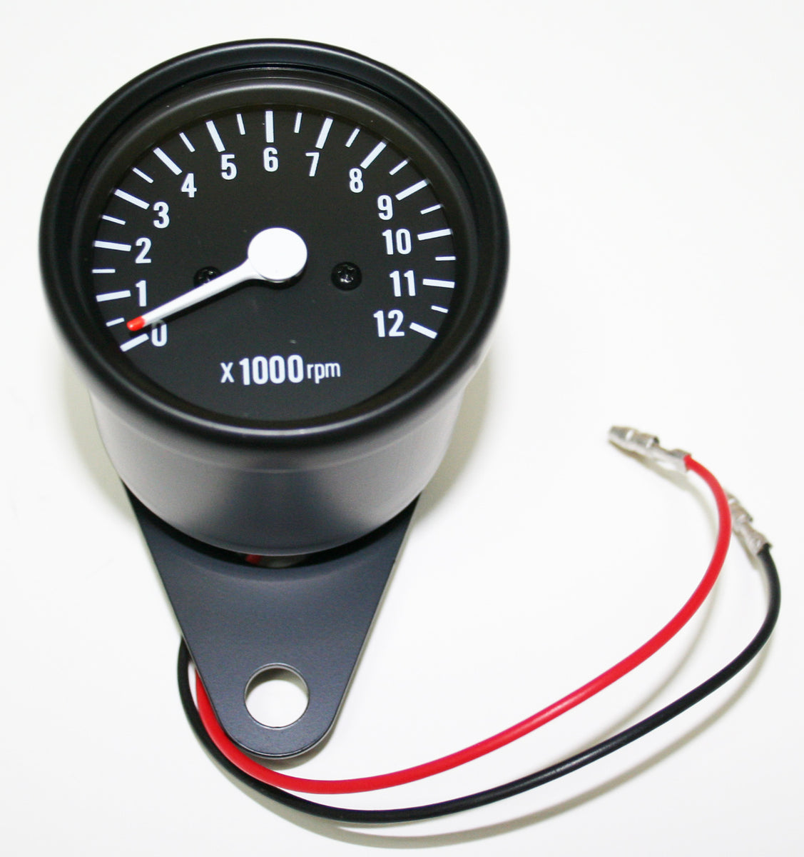 4:1 Mini Tachometer ~ All Black – Old Bike Barn