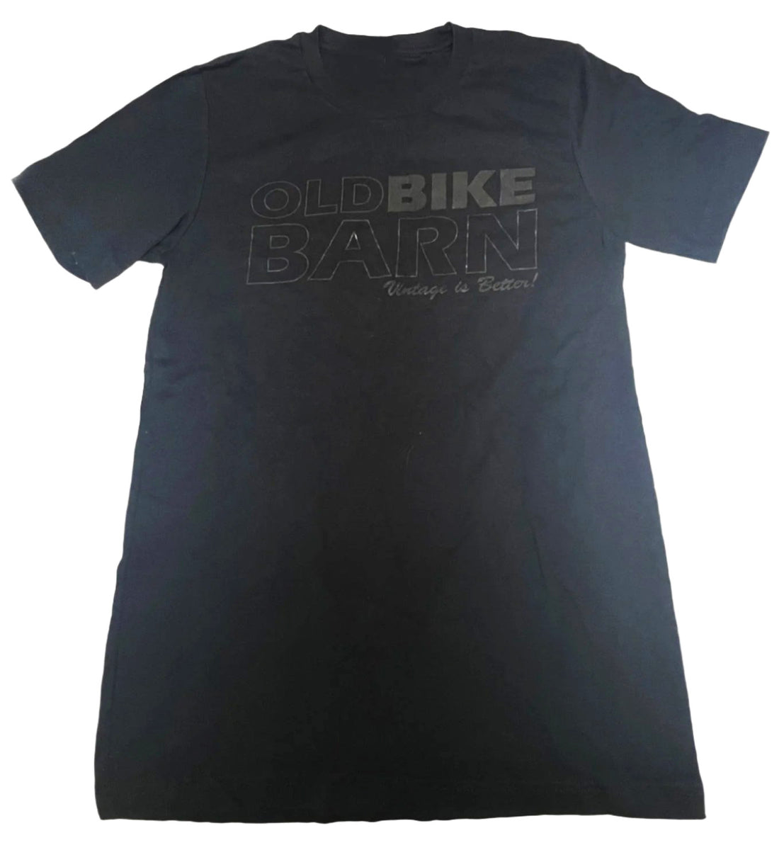 OBB Logo Tee Blacked Out – Old Bike Barn