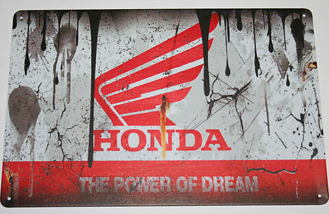 Honda Tin Sign – Old Bike Barn